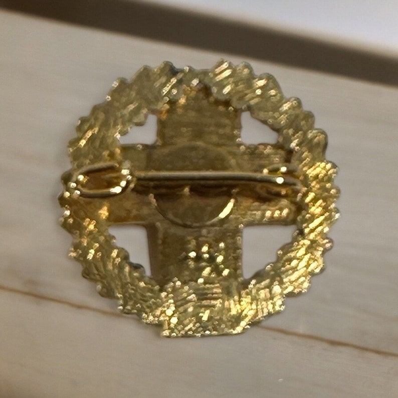 Vintage DRK German Red Cross Blood Donation Needle Brooch 925 Silver ...