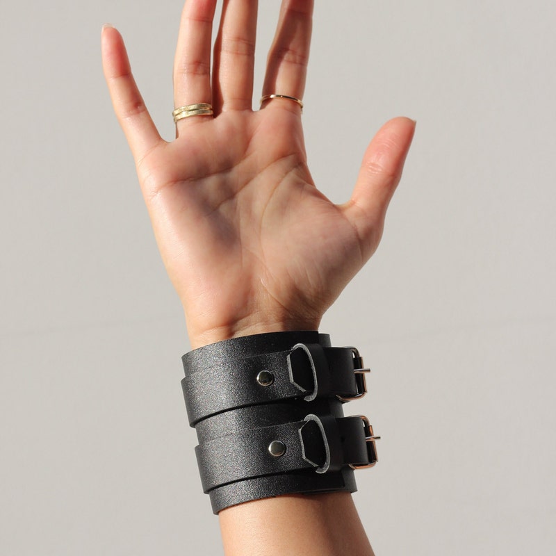 Leather Cuff - Etsy