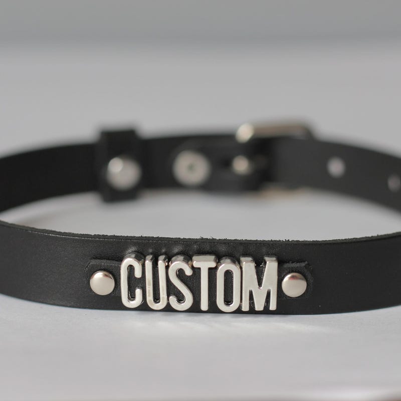 Customized Collars for Humans - Etsy