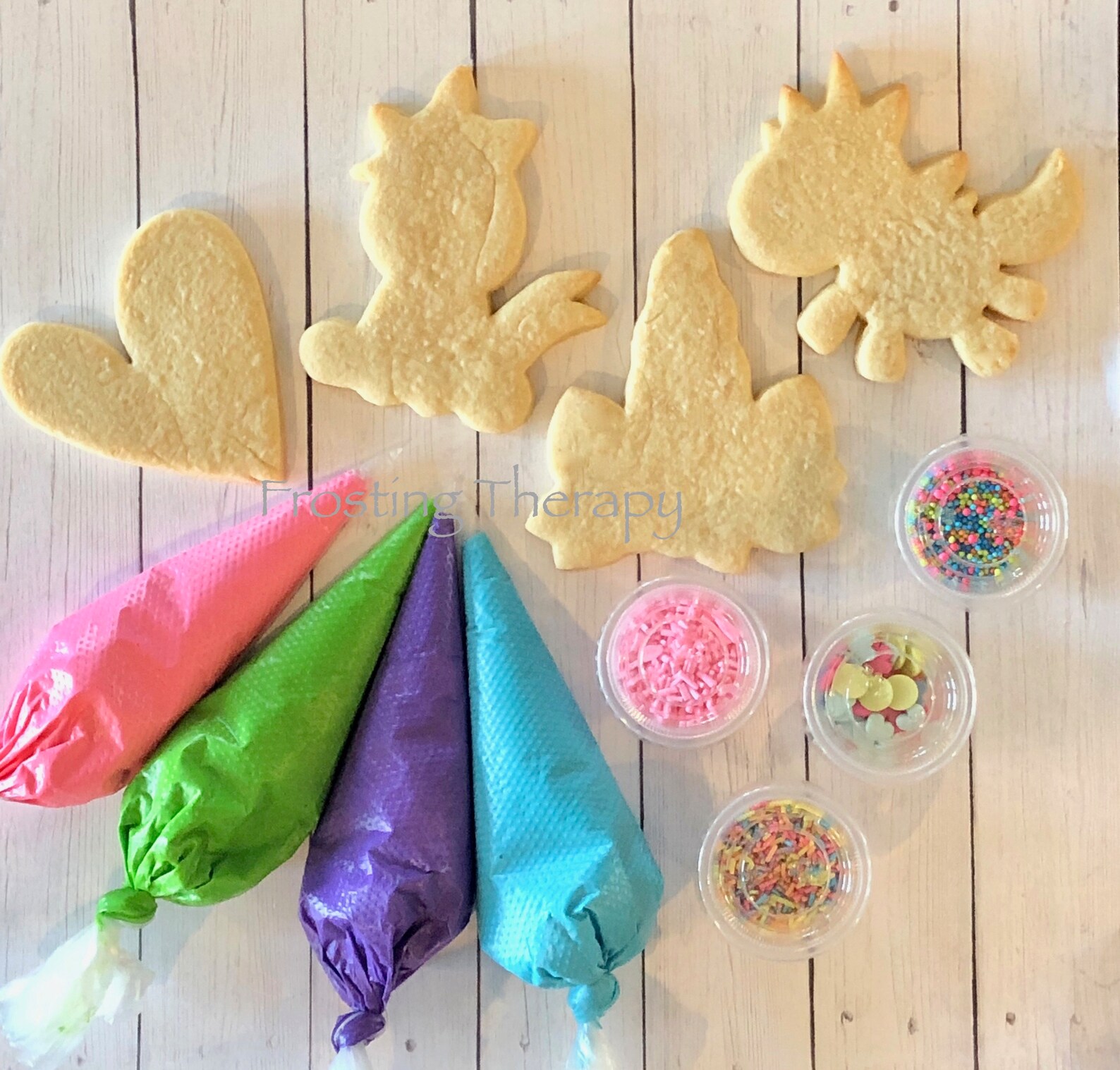 DIY Custom Theme Cookie Decorating Kits. Christmas Hanukkah | Etsy