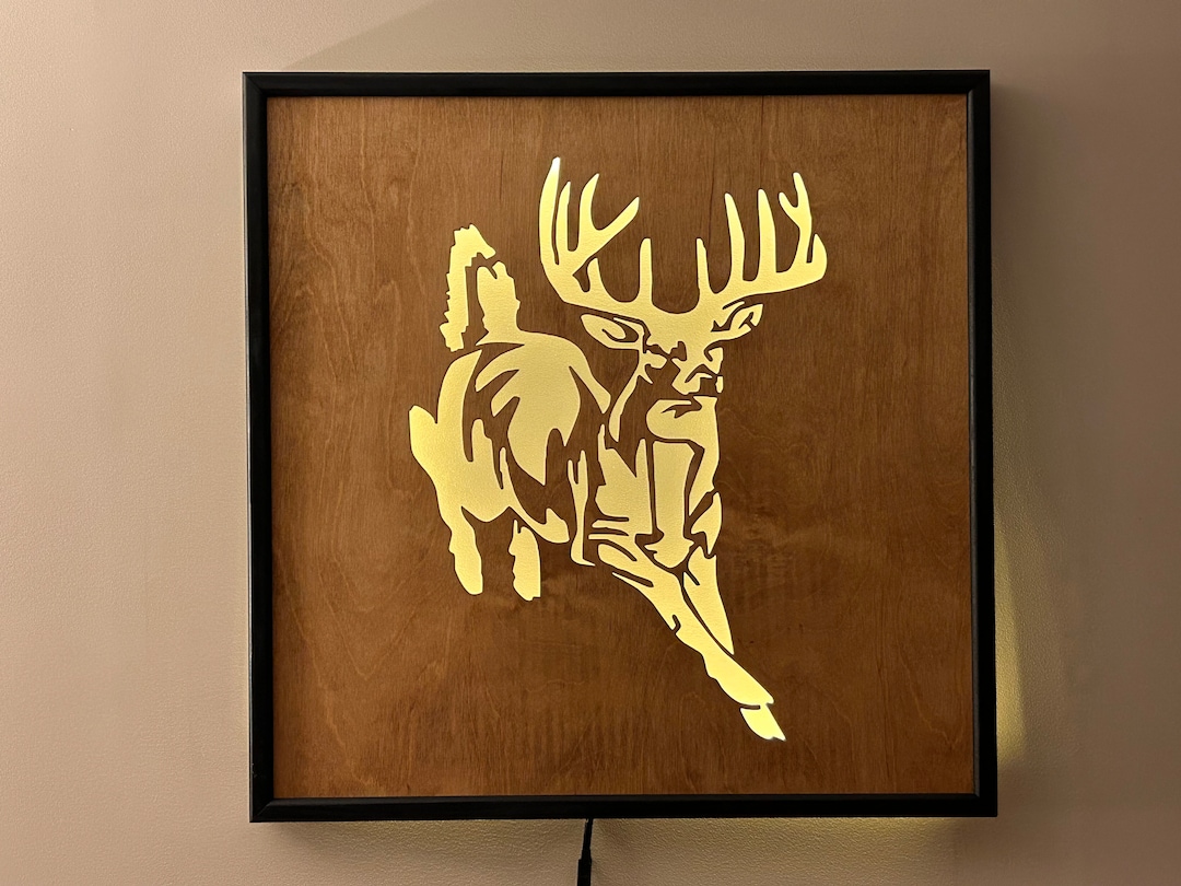 Whitetail Buck Sign, Led Buck Sign, Whitetail Deer, Deer Hunting, Deer ...