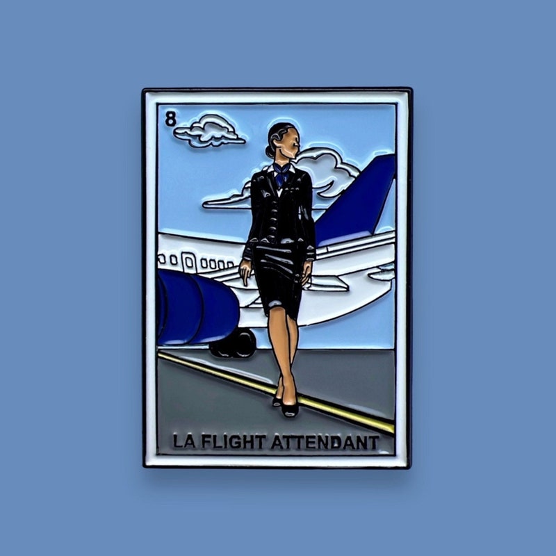 Flight Attendant Stickers - Etsy