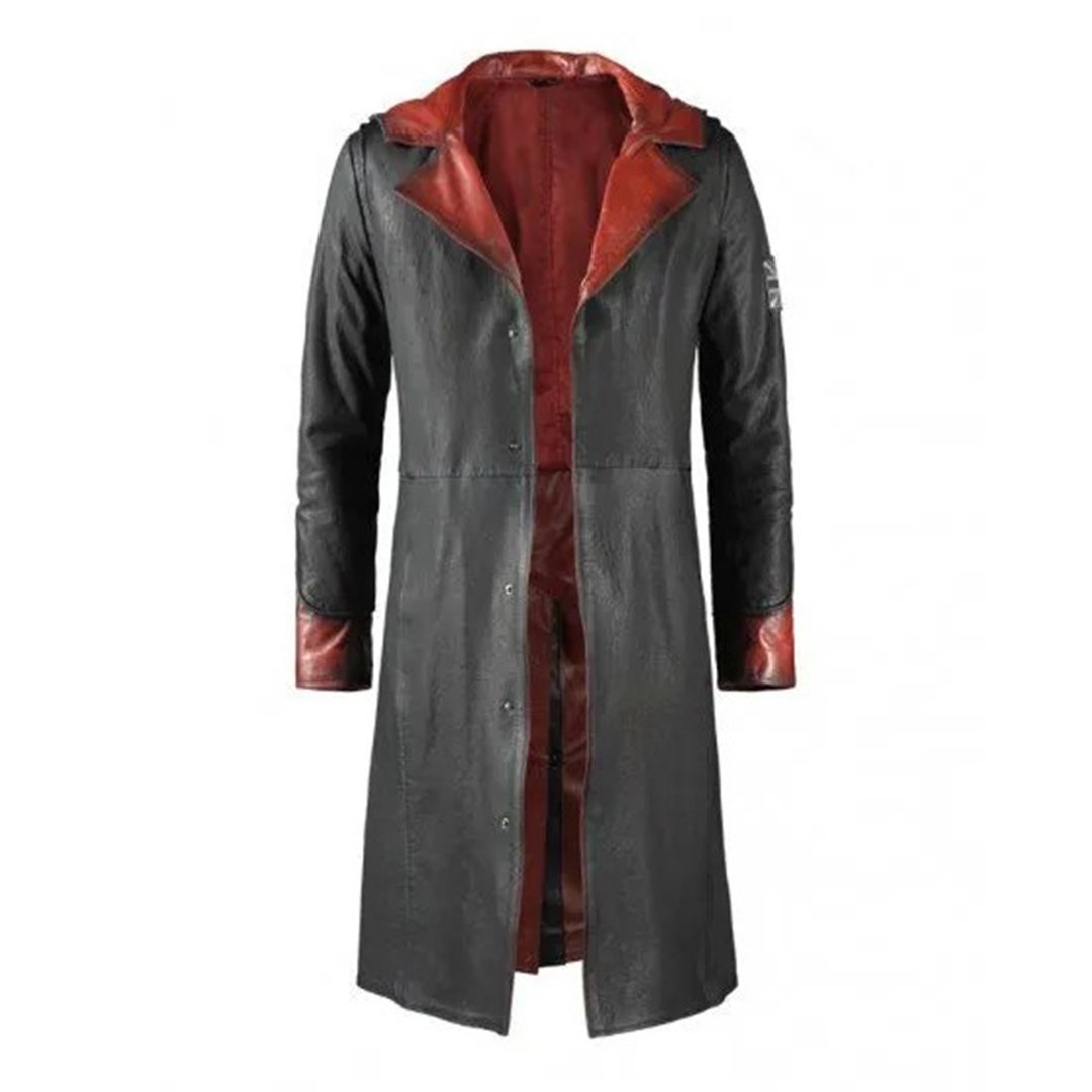 Mens Hooded Devil May Cry V DMC5 Dante Demon Cosplay Costume Halloween ...