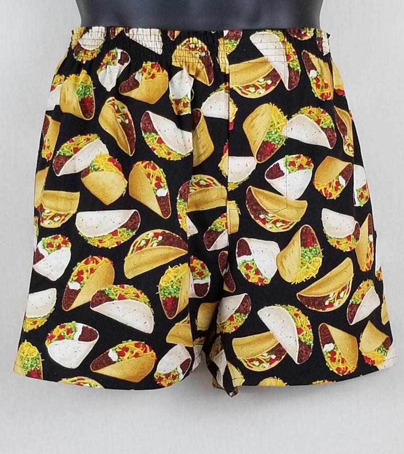 TACOS Cotton Boxers - Etsy