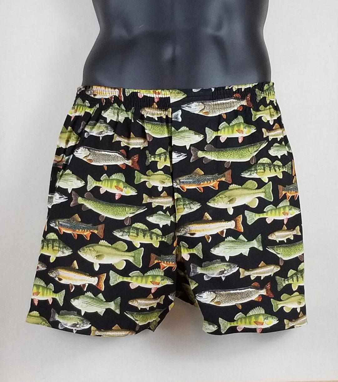 FISH Cotton Boxers - Etsy