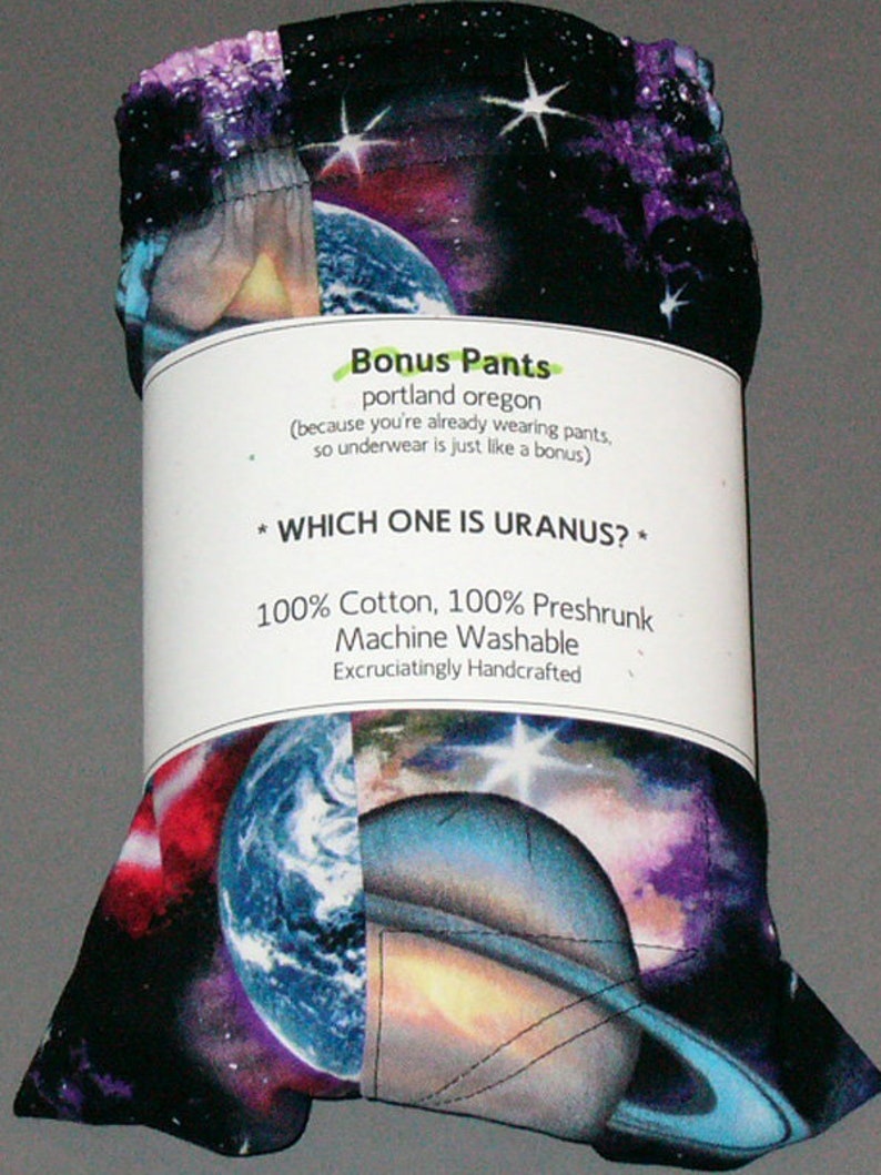 PLANETS Cotton Boxers - Etsy