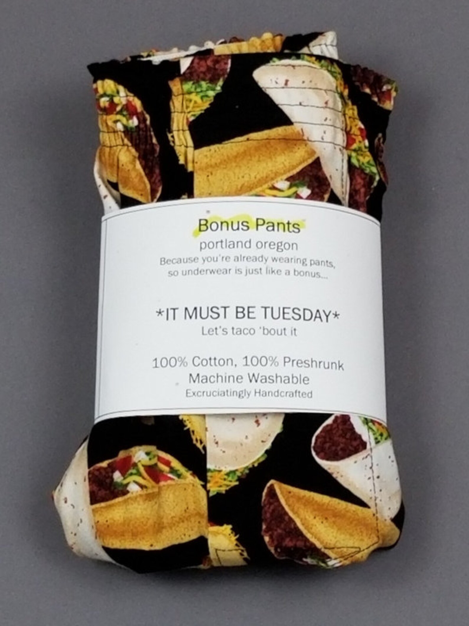 TACOS Cotton Boxers - Etsy