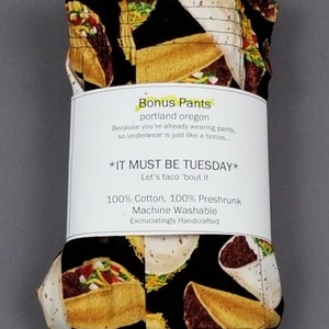 TACOS Cotton Boxers - Etsy