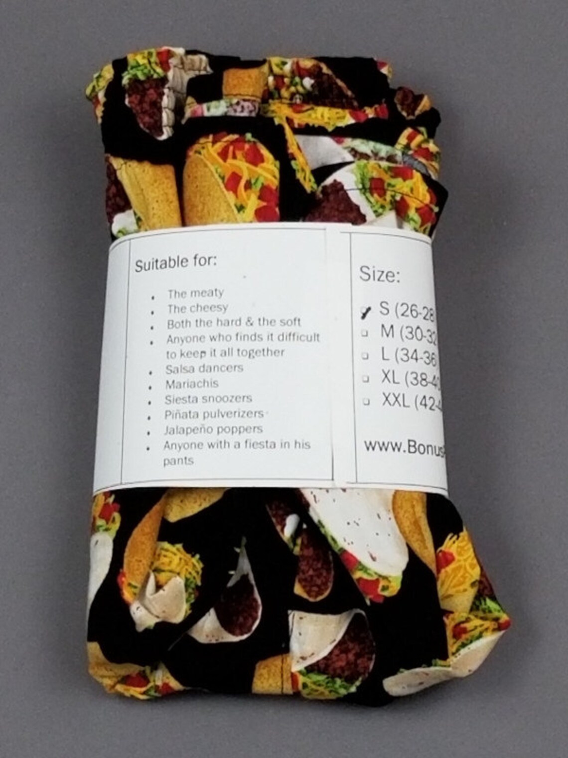 TACOS Cotton Boxers - Etsy