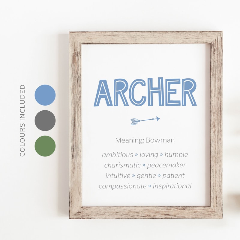 Archer - Etsy
