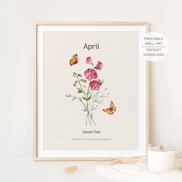 Sweet Pea Flowers - Etsy