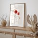 POPPY August Birth Month Flower Printable Wall Art, Water Poppy Birth ...