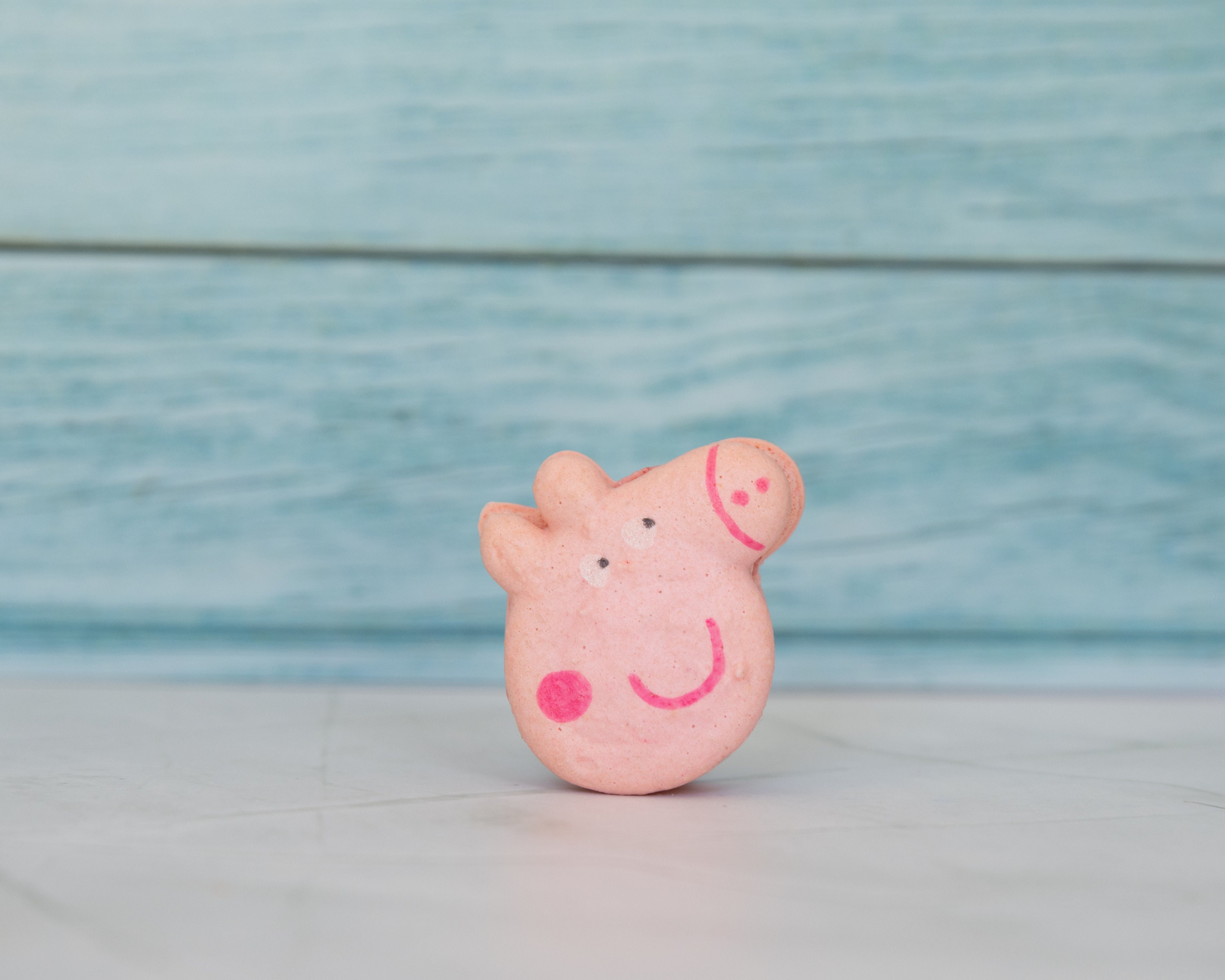 Peppa Pig French Macaron Template - Etsy