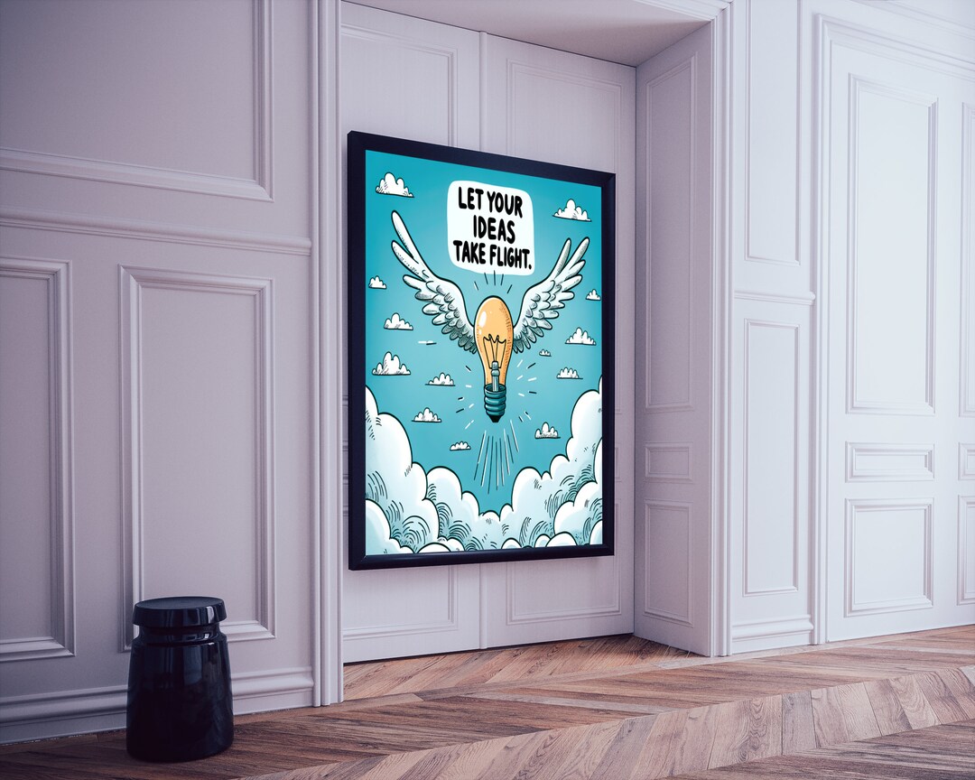 Positive Quotes Motivational Poster Printable Art Inspirational Wall ...