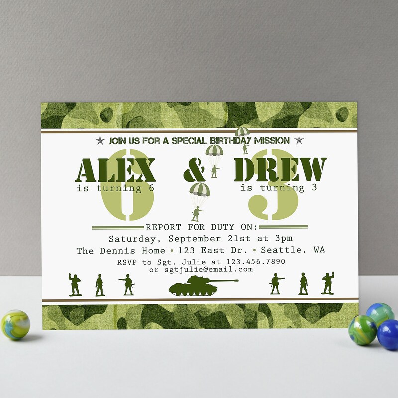 Boot Camp Party Invitation - Etsy