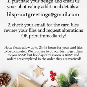 Merry Everything Printable Holiday Card 6 Photo Christmas - Etsy