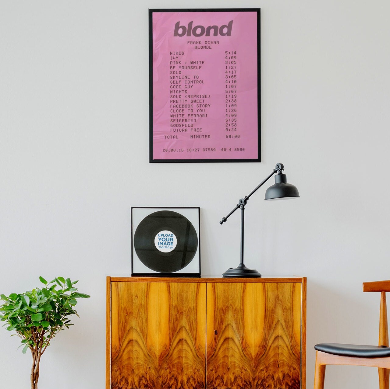 Vintage Pink Frank Ocean Blond Album Receipt Digital Download, Vintage ...