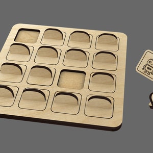 Kids Matching Game Laser Cut File - Digital Download (ai, PDF, DXF, SVG ...