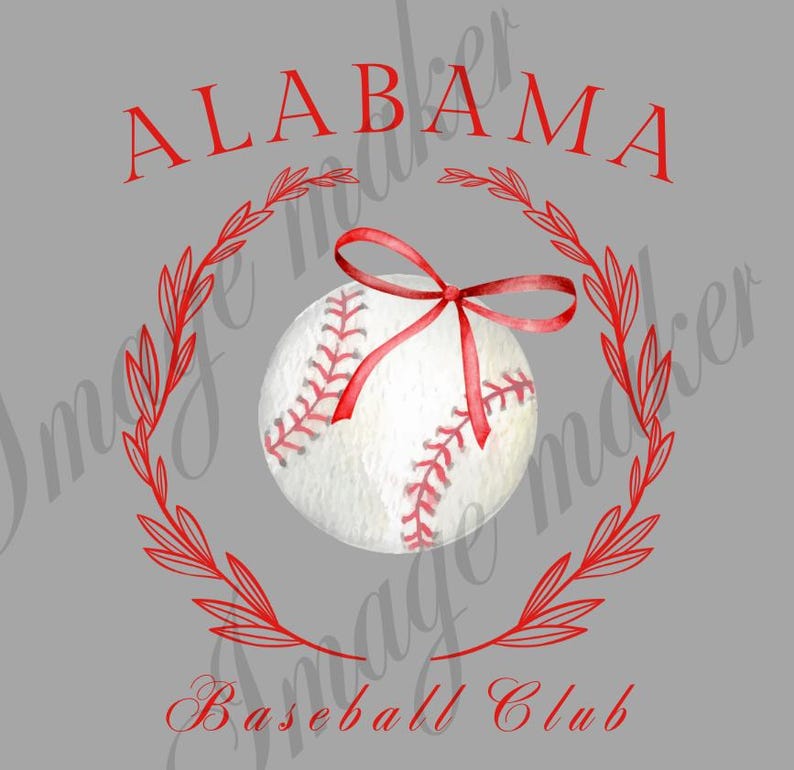 Alabama Baseball Club, Roll Tide, Crimson Tide Baseball PNG File, Bama ...