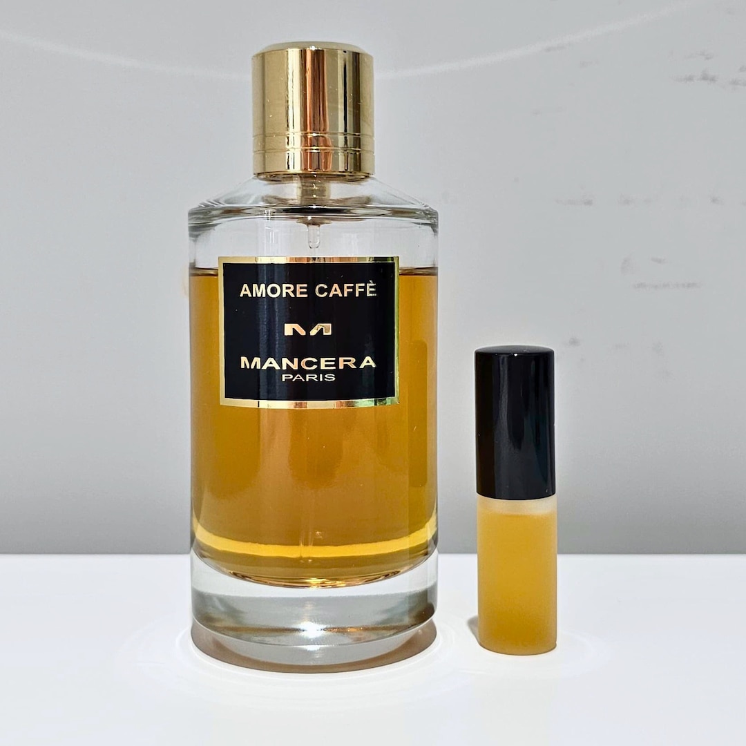 Mancera Amore Caffe EDP Sample: Coffee, Amaretto, Vanilla (5ml/10ml) - Etsy