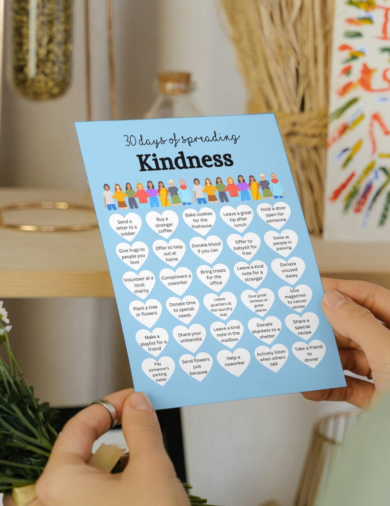 30 Days of Showing Kindness: Heartwarming Acts to Brighten Every Day ...