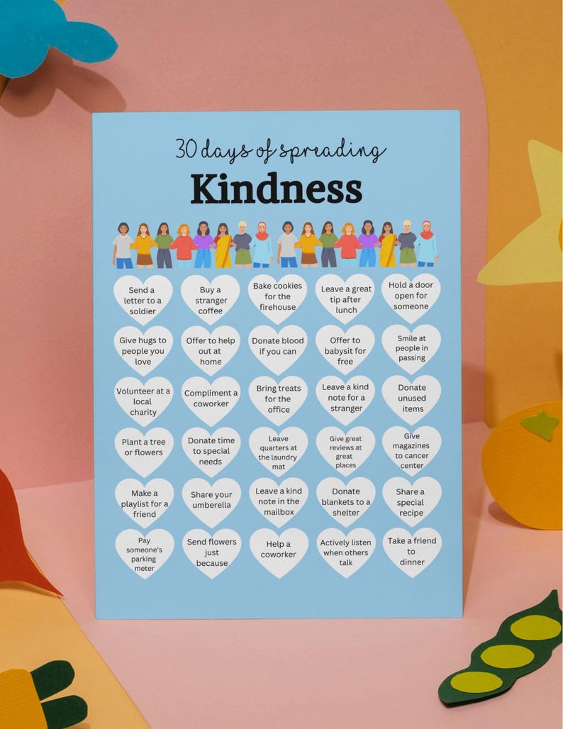 30 Days of Showing Kindness: Heartwarming Acts to Brighten Every Day ...