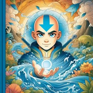 Avatar Path: Color Aang's World! Color the Adventure - Avatar Aang ...