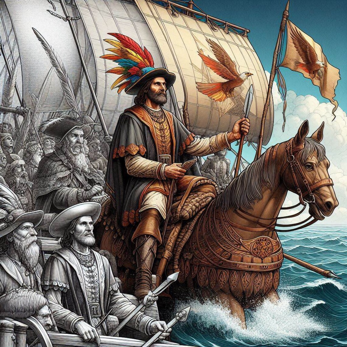 100 Discoveries Color Columbus Day the Magic of Color 100 Columbus Day ...