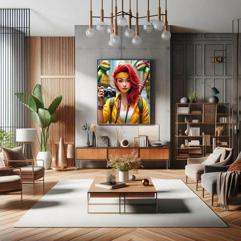 8 Unique April O'neil Posters for Teenage Mutant Ninja Turtles Fans A ...