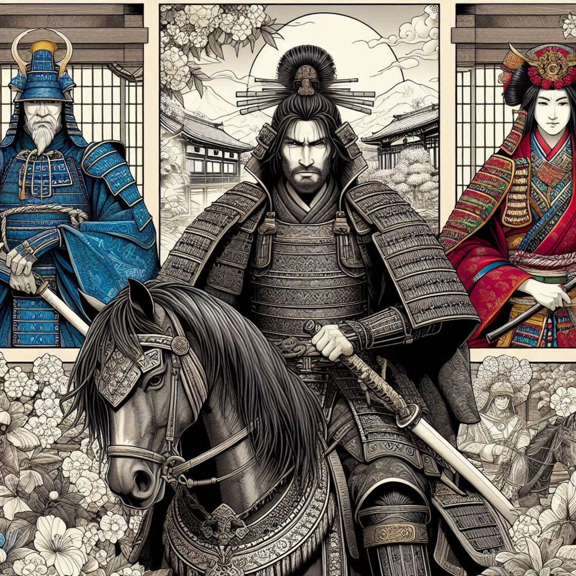 Way of the Samurai Color the World of the Shogun Samurai Legends 100 ...