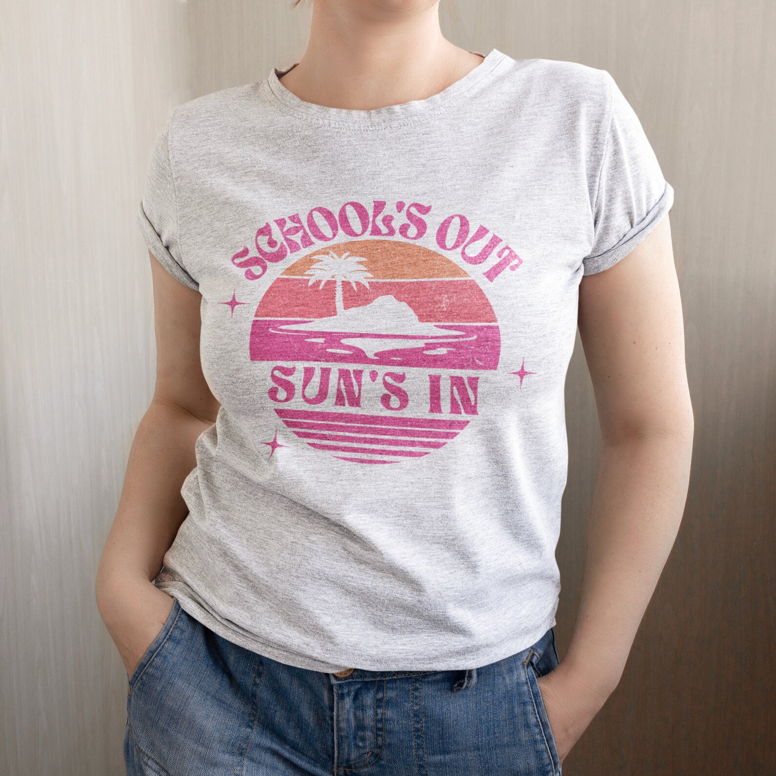 Retro School's Out Sun's in Svg Png, Teachers & Students Summer ...