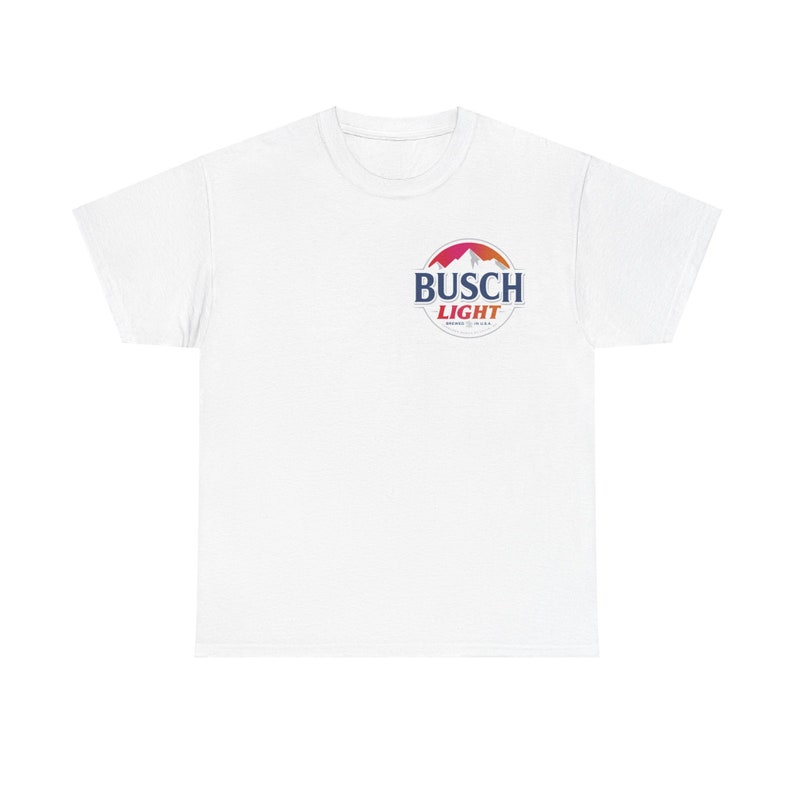 Busch Light T Shirt Logo Pink Unisex - Etsy