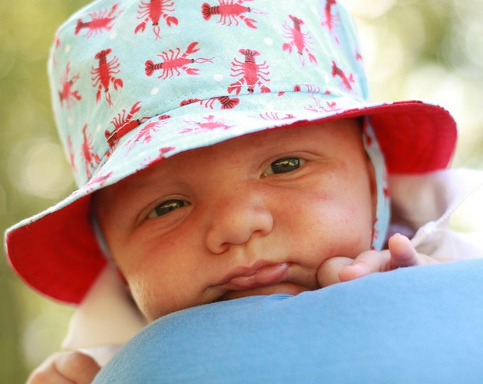 Baby and Kids Bucket Hat Pattern Sun Hat Sewing Pattern for Infant to ...