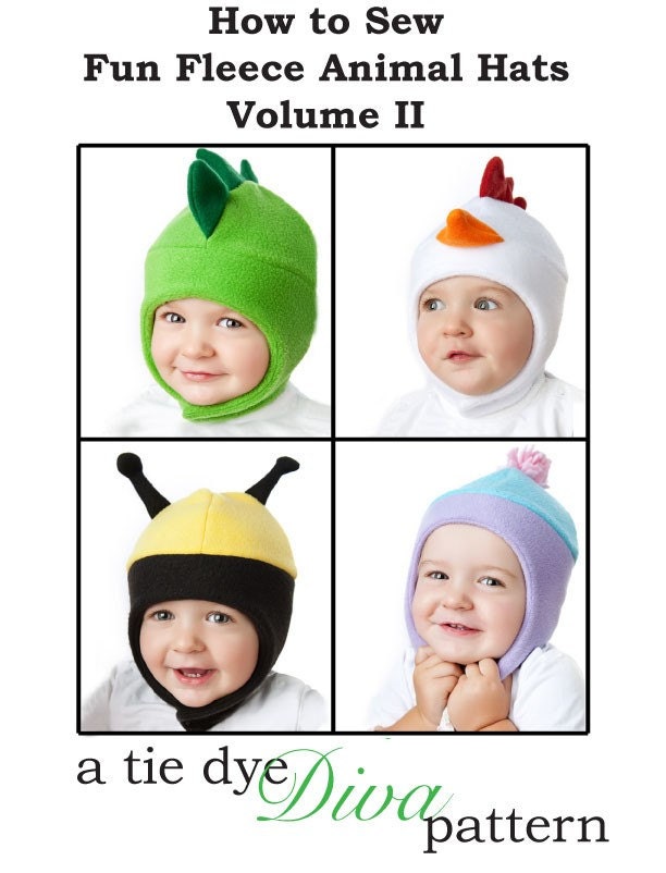 Fleece Animal Hat Patterns