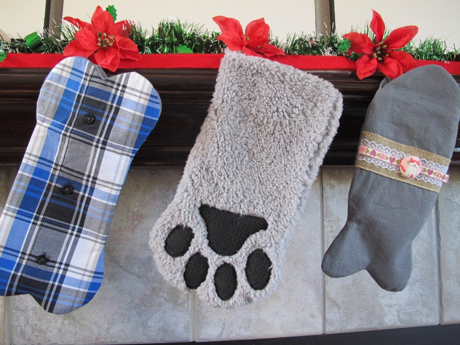 Dog Bone Stocking Pattern Downloadable PDF Sewing Pattern | Etsy