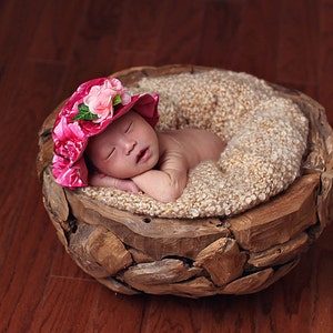 Mop / Mob Cap Pattern - Newborn Baby , Toddler, Girl Plus 18 Inch Doll ...