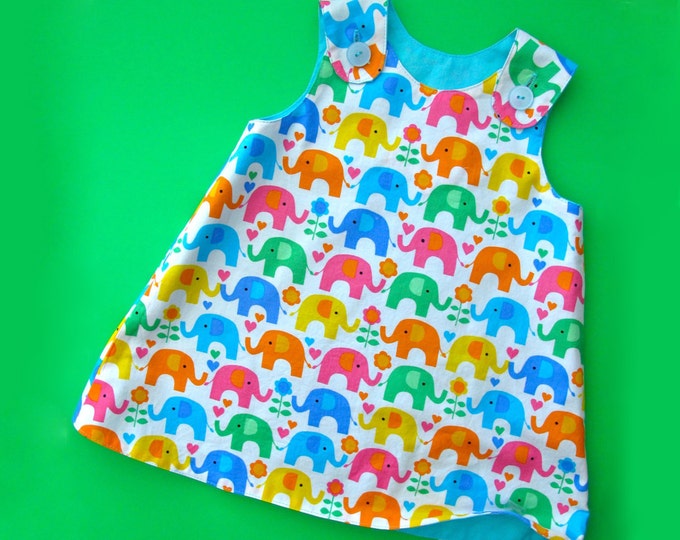 Reversible Baby Dress Pattern PDF - the Perfect A Line Dress Pattern ...