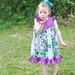 Girls Dress Pattern With Flutter Sleeve Downloadable PDF Sewing Pattern ...