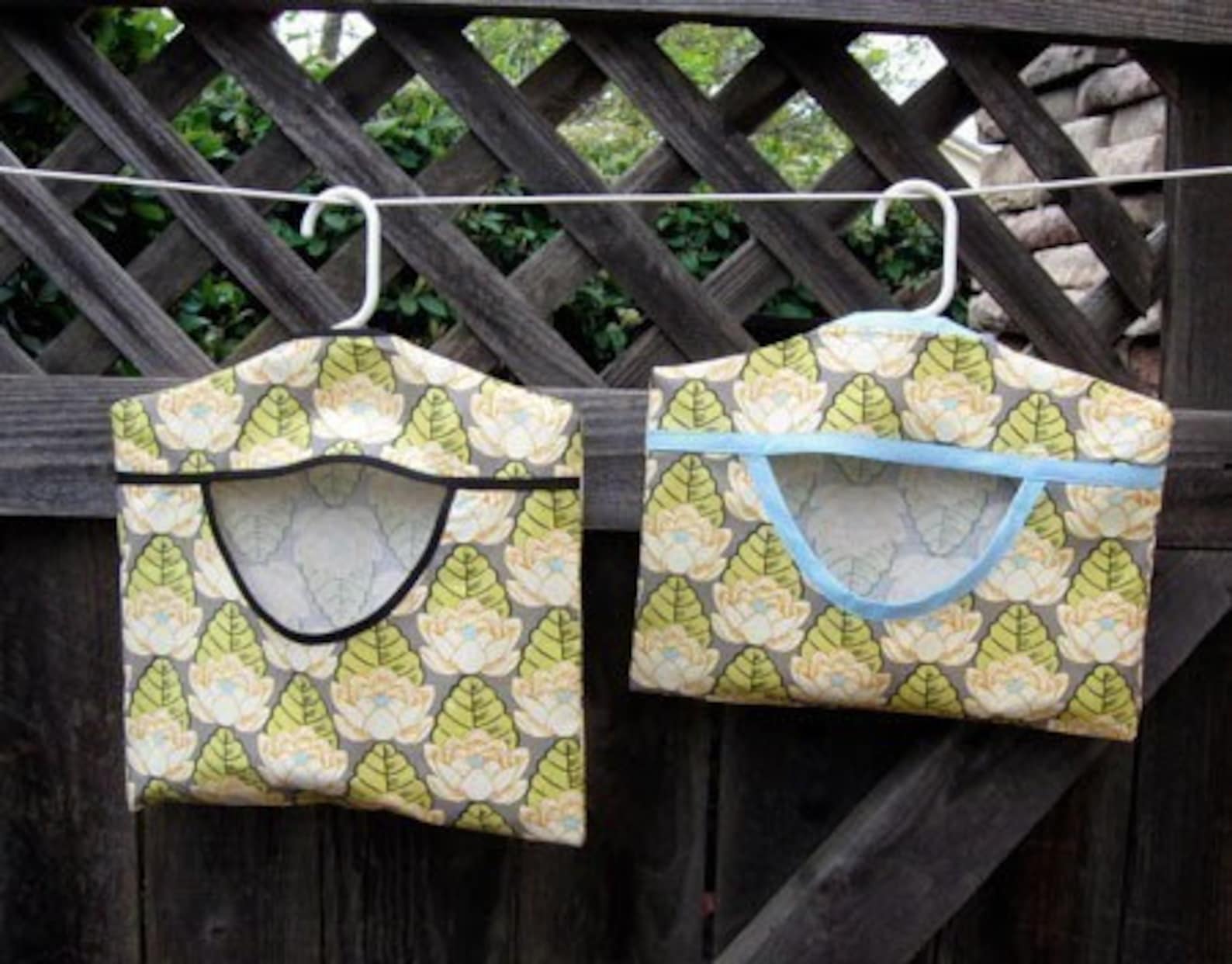 Clothespin Bag Sewing Pattern - How to Sew a Clothes Pin Carrier ...