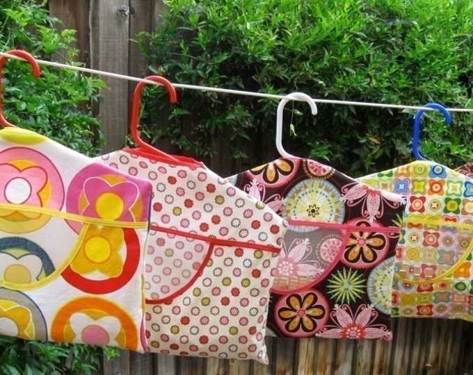 Clothespin Bag Sewing Pattern How to Sew a Clothes Pin Carrier ...