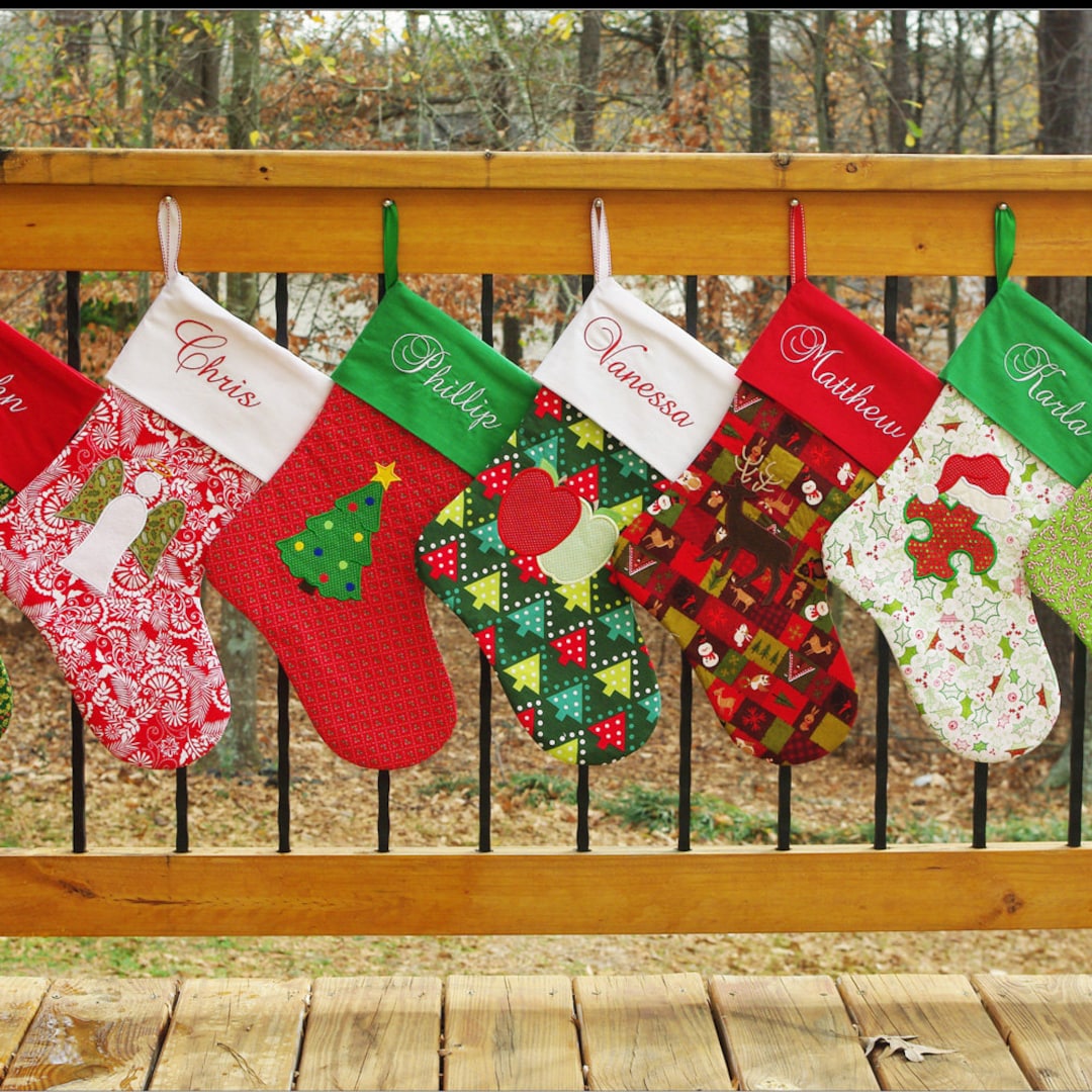 Christmas Stocking Patterns - Christmas Stocking Sewing Pattern ...