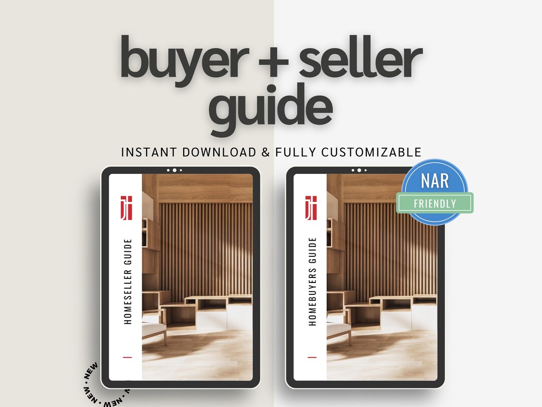Real Estate Buyer Seller Guide Canva Presentation Template Digital