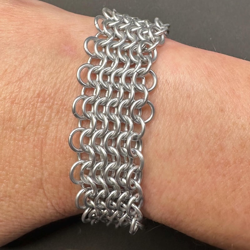 Chain Mail Bracelet - Etsy
