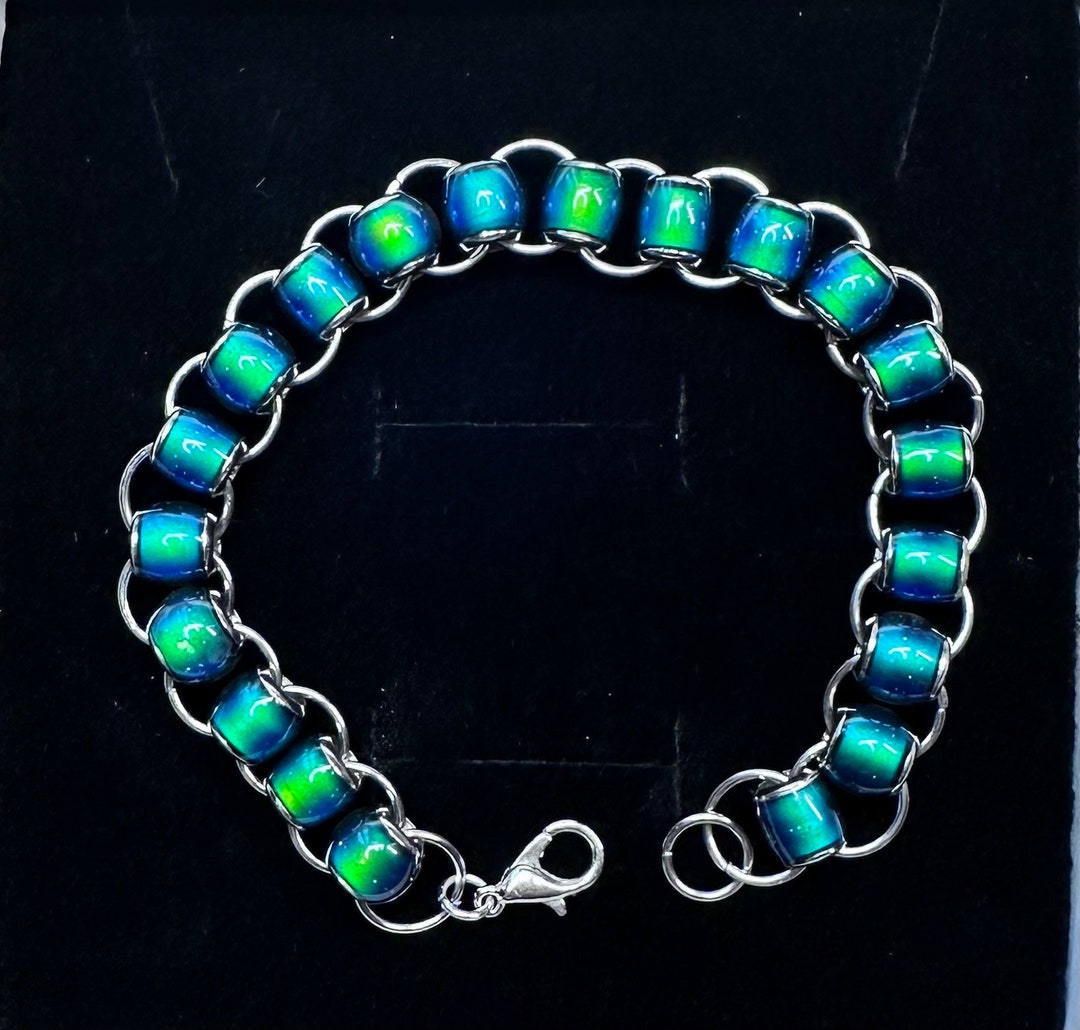 Mood Bracelet in Stainless Steel - Etsy