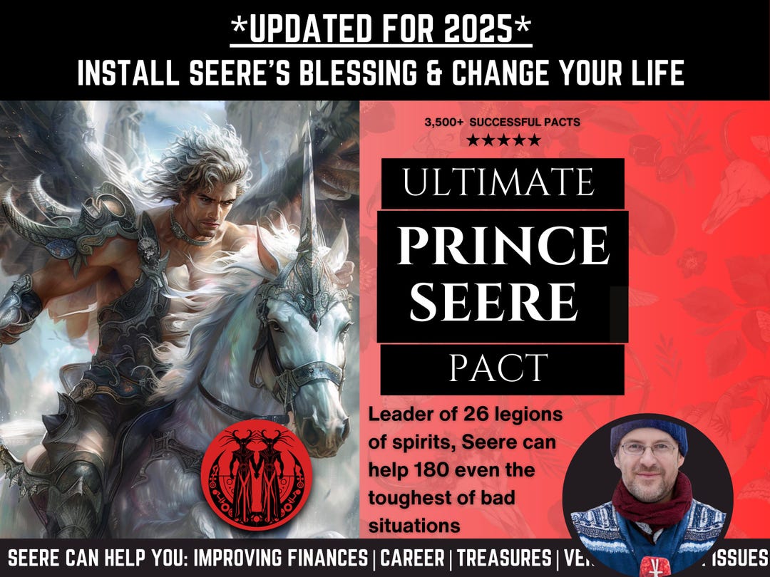 PRINCE SEERE PACT Form a Powerful Connection With Prince Seere to Help ...