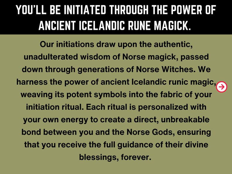 Become A Powerful MALE NORSE WITCH. Icelandic Initiation: Includes ...