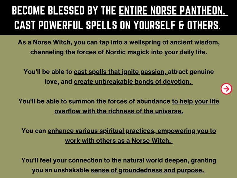 Become A Powerful MALE NORSE WITCH. Icelandic Initiation: Includes ...