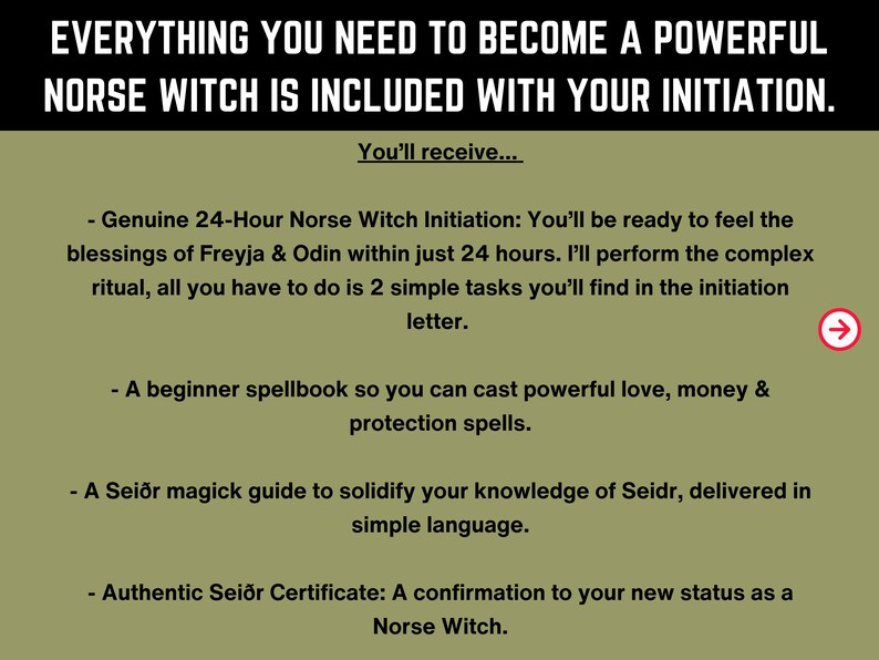 Become A Powerful MALE NORSE WITCH. Icelandic Initiation: Includes ...