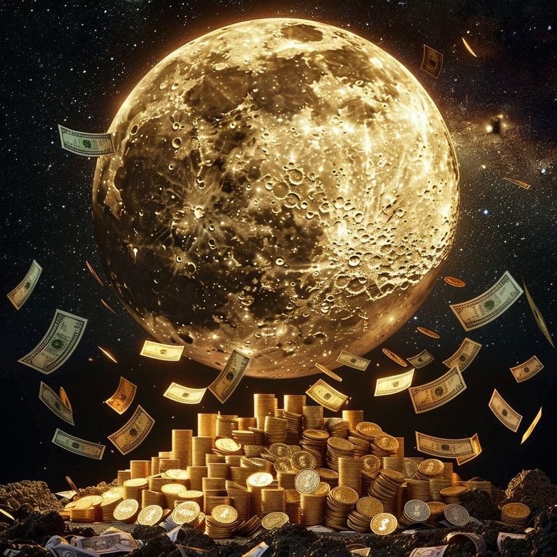 June 2024 Full Moon MONEY RITUAL Harness the Strong Sun Moon/strawberry ...