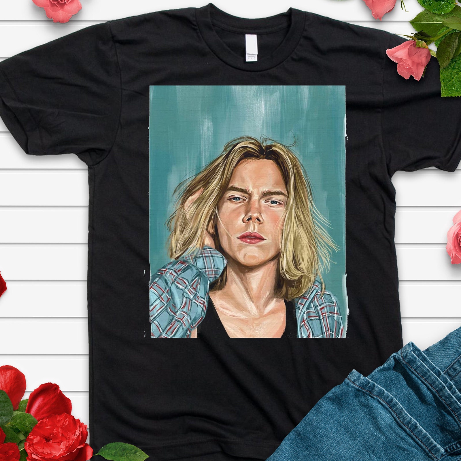 Retro River Phoenix Shirt - River Phoenix Tshirt,River Phoenix T shirt ...